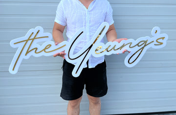 Whimsical Elegance: Acrylic Backdrop Sign for Wedding Celebrations ...