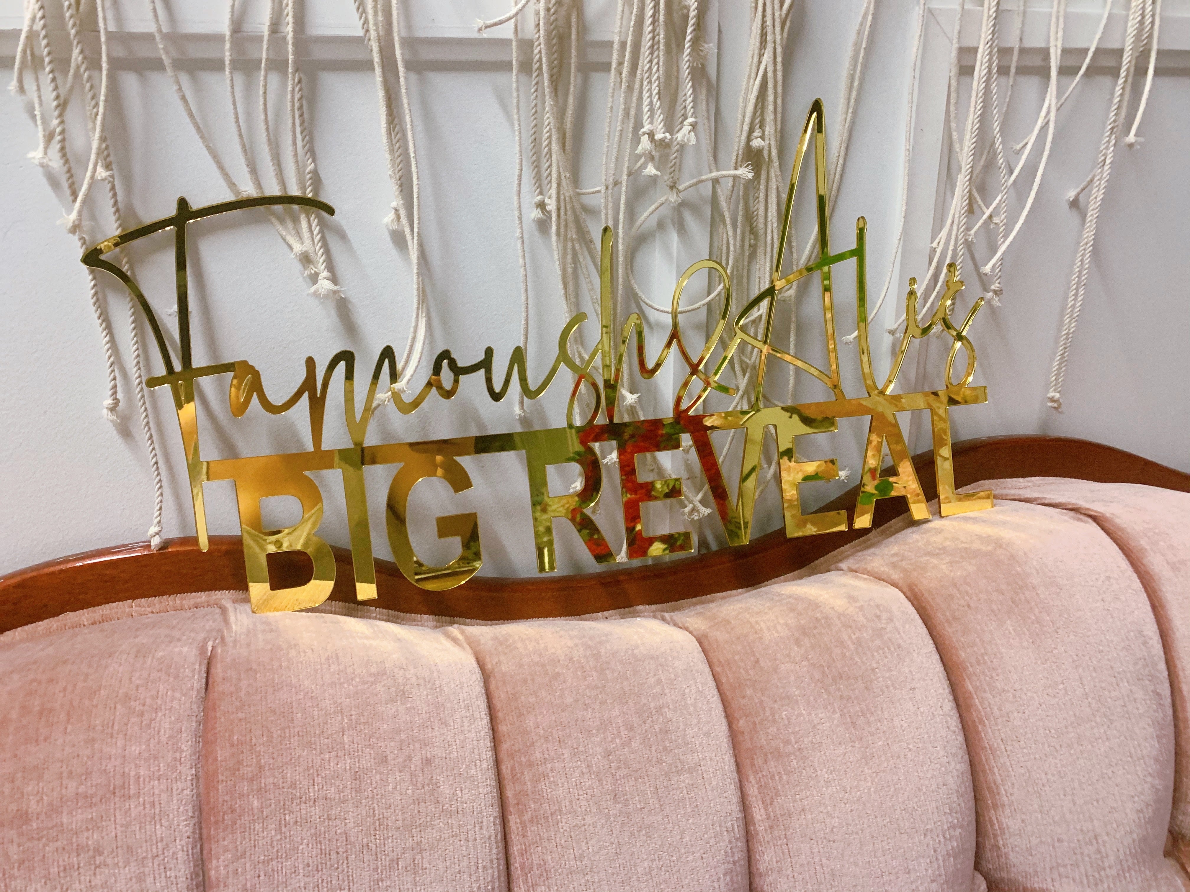 Whimsical Elegance: Acrylic Backdrop Sign for Wedding Celebrations ...