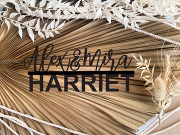 Whimsical Elegance: Acrylic Backdrop Sign for Wedding Celebrations ...